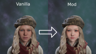 【HLMOD】女性キャラクターの外見を変更する美人化オススメMODまとめ（2023/03/21更新） - まぐまぐもぐもぐ