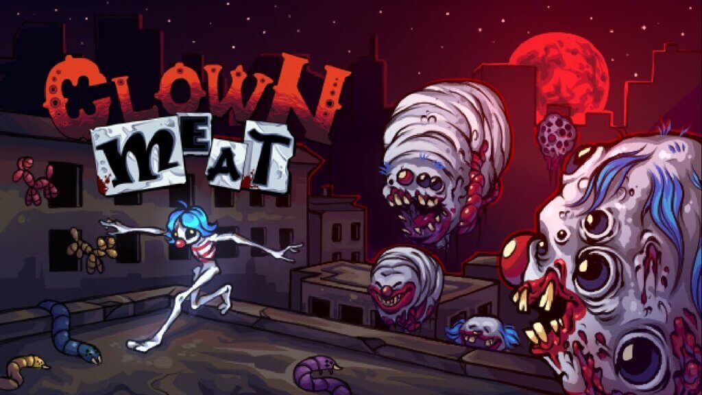 2Dアクション『Clown Meat』体験版が配信開始：肉の塊でできたピエロが織りなすスピードラン精密プラットフォーム - まぐまぐもぐもぐ