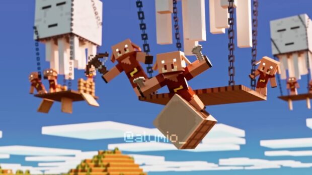 実写映画『マインクラフト』ティーザー映像がアニメーションで再現される！ファンの期待を超えた圧倒的なクオリティ！「これで映画全編をリメイクして ...